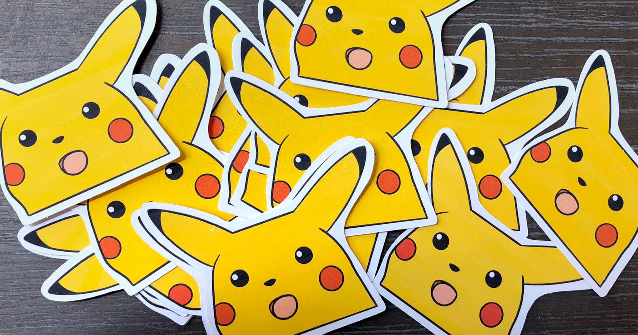 Surprised Pikachu Sticker Meme - Copy (2) - Shut Up And Take My Yen Surprised Pikachu Sticker Meme - Copy (2) - Shut Up And Take My Yen