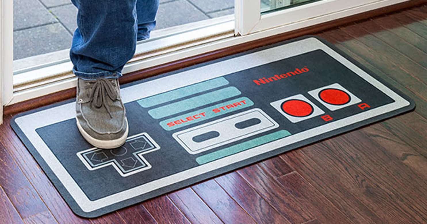 Nintendo Controller Floor Mat - Shut Up And Take My Yen